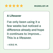 Menstrual Migraine Supplement | MigreLief+M