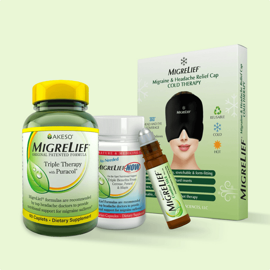 MigreLief Rescue Kit Deluxe | Complete Migraine Pain Relief